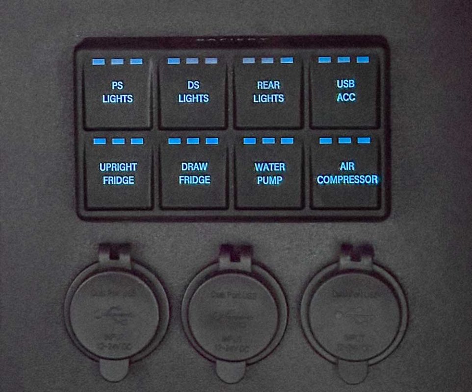 STAR-switch SP8 button CAN Rubber IP67 Optional Custom Labels – Safiery