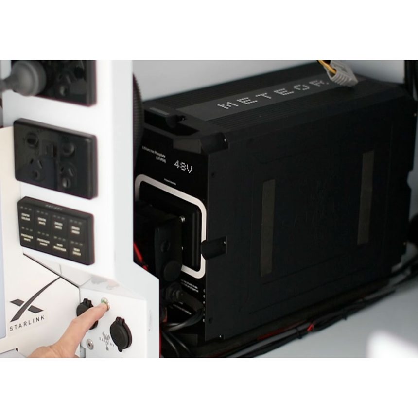 Meteor 48V 8,000W Power Sealed Safe Lithium Battery – Safiery