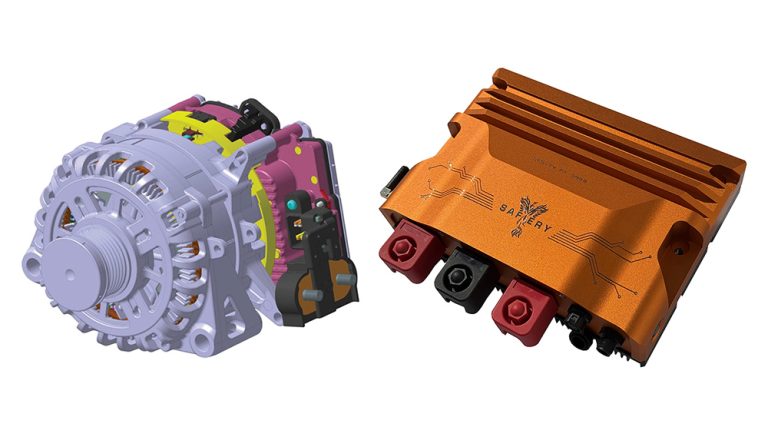 48V BiDirectional Motor Generator for Sprinter with 12V 3000W ...